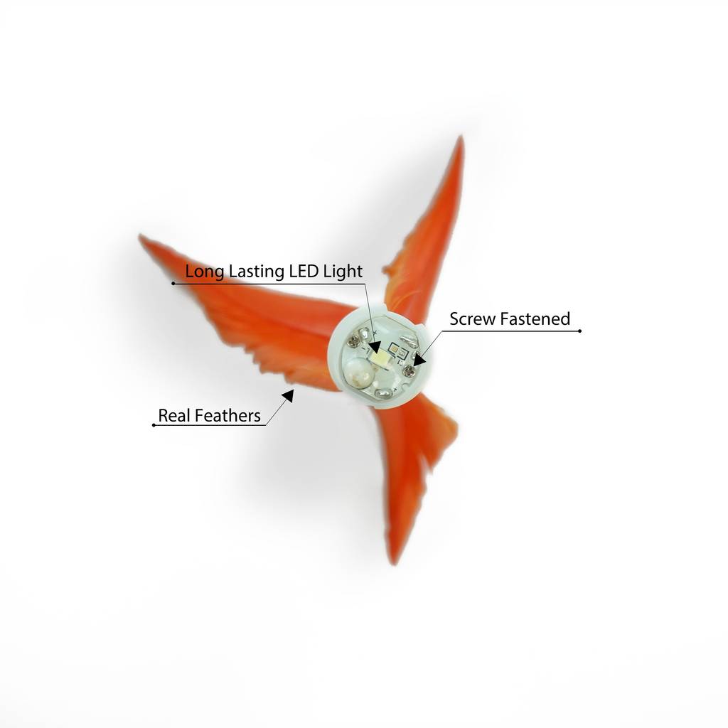 Jazzminton LED Birdies for Night Time Play by Funsparks